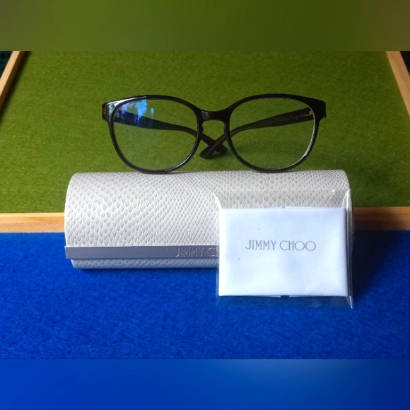 Jimmy Choo | Accessories | Jimmy Choo Glasses Jc24 Frames Only W Case ...